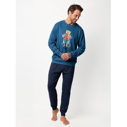 Paddington Pyjama "Paddington" in Dunkelblau - 51% | Gr&ouml;&szlig;e S | Herren-waesche