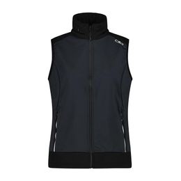 CMP Softshellweste in Schwarz - 46% | Gr&ouml;&szlig;e 38 | Damen-outdoorjacken