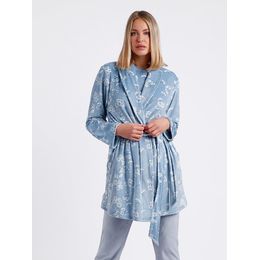 admas Kimono in Hellblau - 67% | Gr&ouml;&szlig;e S | Badtextilien