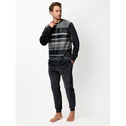 admas Pyjama "Admas classic" in Schwarz - 57% | Gr&ouml;&szlig;e S | Herren-waesche