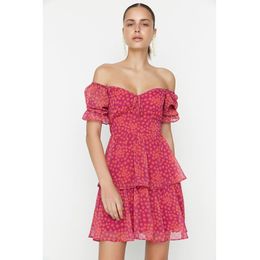 Trendyol Kleid in Pink/ Orange - 56% | Gr&ouml;&szlig;e 40 | Damen-kleider