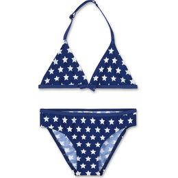 Sanetta Kidswear Bikini in Dunkelblau/ Wei&szlig; - 49% | Gr&ouml;&szlig;e 176 | Kinder-bademode