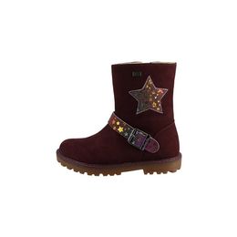 Lurchi Leder-Boots "Ella" in Bordeaux - 36% | Gr&ouml;&szlig;e 34 | Kinderstiefel