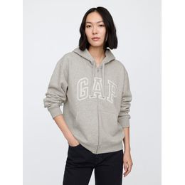 GAP Sweatjacke in Grau - 58% | Gr&ouml;&szlig;e XS | Damen-sweatshirts-jacken