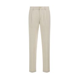 Boggi Milano Pleat-Front Pants male Beige size 46
