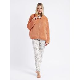 admas Teddyjacke in Orange - 59% | Gr&ouml;&szlig;e L | Damenjacken