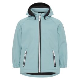 HULABALU Softshelljacke "Zulu" in Hellblau - 53% | Gr&ouml;&szlig;e 110/116 | Kinder-outdoor-jacken