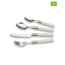 ECHTWERK 16tlg. Besteck-Set "Bistro" in Creme - 34% | Gedeckter-tisch