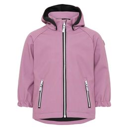 HULABALU Softshelljacke "Zulu" in Rosa - 49% | Gr&ouml;&szlig;e 122/128 | Kinder-outdoor-jacken