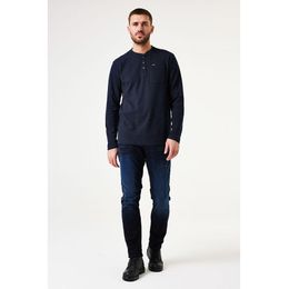 Garcia Longsleeve in Dunkelblau - 33% | Gr&ouml;&szlig;e M | Herrenshirts