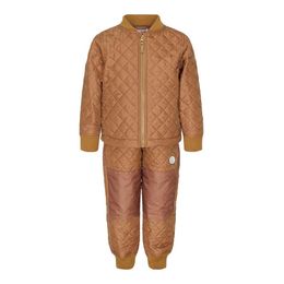 HULABALU 2tlg. Thermooutfit in Hellbraun - 45% | Gr&ouml;&szlig;e 104 | Kinderjacken