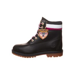 Timberland Leder-Boots "6IN" in Schwarz - 74% | Gr&ouml;&szlig;e 38,5 | Damen-stiefel