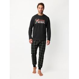 Disney Pyjama "Disney" in Schwarz - 53% | Gr&ouml;&szlig;e S | Herren-waesche