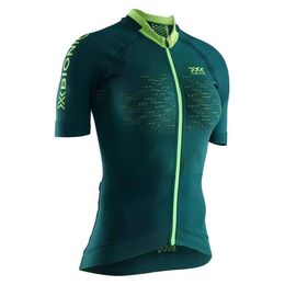 X-Bionic Fahrradtrikot "The Trick 4.0" in Gr&uuml;n - 64% | Gr&ouml;&szlig;e L | Damen-outdoor-tops-shirts