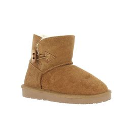 Gooce Leder-Winterboots "Pillar Youth" in Hellbraun - 62% | Gr&ouml;&szlig;e 30 | Kinderstiefel