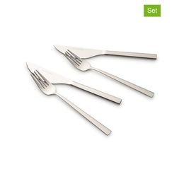 ECHTWERK 4tlg. Pizzabesteck-Set in Silber - 31% | Gedeckter-tisch
