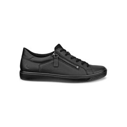 Ecco Leder-Sneakers "Classic" in Schwarz - 47% | Gr&ouml;&szlig;e 40 | Damen-sneakers