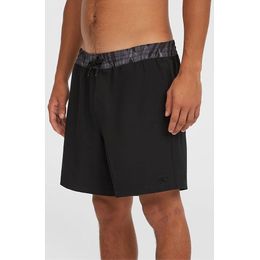 O`Neill O'Neill Badeshorts "Pocket Print" in Schwarz - 55% | Gr&ouml;&szlig;e S | Herren-bademode-sport
