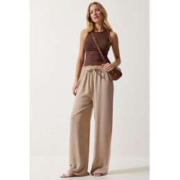 Happiness Istanbul Hose in Beige - 50% | Gr&ouml;&szlig;e 38 | Damenhosen