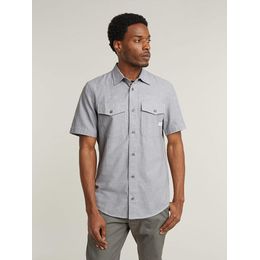 G-Star Raw G-Star Hemd in Hellgrau - 68% | Gr&ouml;&szlig;e S | Herren-plussize