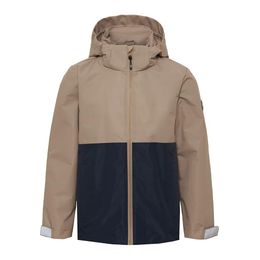 HULABALU &Uuml;bergangsjacke "Lucas" in Beige/ Dunkelblau - 47% | Gr&ouml;&szlig;e 134/140 | Kinderjacken