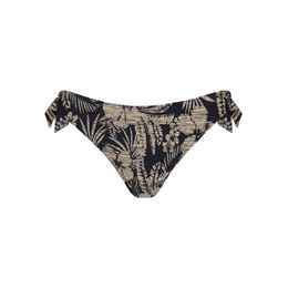 Barts Bikini-Hose "Tuala Cheeky Bum" in Schwarz/ Beige - 62% | Gr&ouml;&szlig;e 36 | Damen-bademode