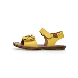 Naturino Leder-Sandalen "Spring" in Gelb - 62% | Gr&ouml;&szlig;e 25 | Kindersandalen
