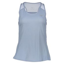 Mizuno Funktionstop "DryAeroFlow" in Hellblau - 46% | Gr&ouml;&szlig;e M | Damen-outdoor-tops-shirts