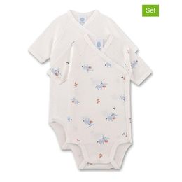 Sanetta 2er-Set: Bodys in Wei&szlig; - 37% | Gr&ouml;&szlig;e 68 | Baby-bodys