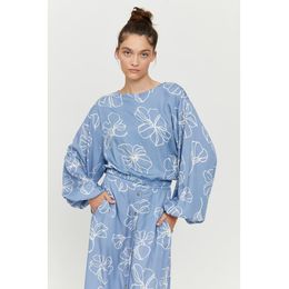 Mazine Bluse "Lumi" in Hellblau - 61% | Gr&ouml;&szlig;e L | Damen-blusen