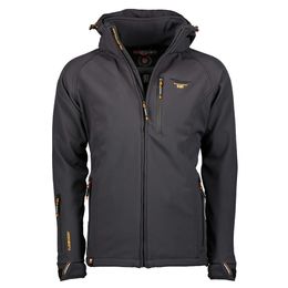 Canadian Peak Softshelljacke "Tabooeak" in Anthrazit - 72% | Gr&ouml;&szlig;e 3XL | Herren-outdoorjacken