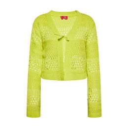 swirly Strickjacke Damen Gr&ouml;&szlig;e S neongr&uuml;n