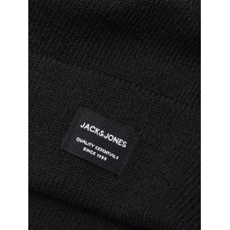 Jack & Jones Jack & Jones Junior M&uuml;tze 'Dna' Gr&ouml;&szlig;e 25 schwarz / wei&szlig;