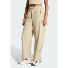 adidas Sportswear Workout Pants 'Z.N.E.' female Brown size XL