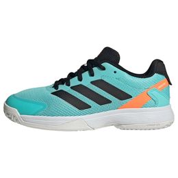 adidas Performance Sportschuh 'Adizero Ubersonic' Jungen Gr&ouml;&szlig;e 37/37.5 t&uuml;rkis / orange / schwarz