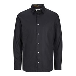 Jack & Jones Jack & Jones Button Up Shirt 'Nordic Flores' male Black size L
