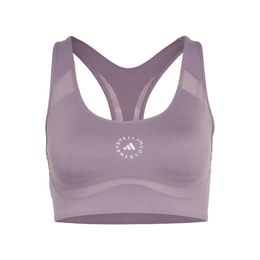 adidas by Stella McCartney Sport-BH 'Power Impact' Damen Gr&ouml;&szlig;e L flieder / wei&szlig;