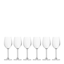 Leonardo Gl&auml;serset, Klar, Glas, 6-teilig, 370 ml, 22.2 cm, Essen & Trinken, Gl&auml;ser, Gl&auml;ser-Sets