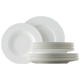 Rosenthal Tafelservice Jade White, Wei&szlig;, Keramik, 12-teilig, Essen & Trinken, Geschirr, Geschirr-Sets, Tafelservice