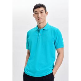 Seidensticker Herren Seidensticker Poloshirt Polo Uni blau M