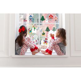 Komar Fototapete &raquo;Fenstersticker - Disney Mickey Mouse Joyful - Gr&ouml;&szlig;e 30 x 30 cm&laquo; Motiv bedruckt glatt
