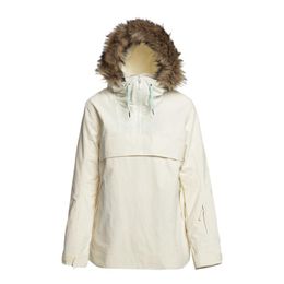 Roxy Snowboardjacke &raquo;Shelter&laquo; Egret L L Material: Leinwandgewebe aus Nylon [WBS0]