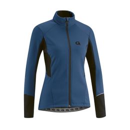 Gonso Damen Fahrradjacke &raquo;FURIANI&laquo; Damen Softshell-Jacke, Windjacke atmungsaktiv und wasserabweisend blau 38