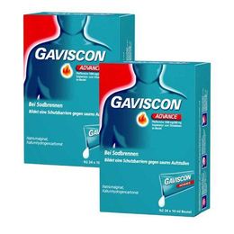 Reckitt Benckiser Deutschland GmbH Gaviscon Advance Pfefferminz Doppelpack 2 St