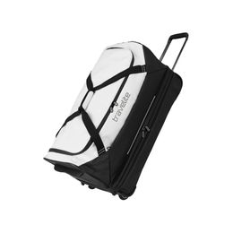 Travelite Basics - Rollenreisetasche Plane 98/119L 70 cm erw. (black) in wei&szlig; | Gr.: onesize