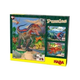 HABA Sales GmbH & Co.KG Spiel - Puzzles Dinosaurier (Kinderpuzzle) | Gr.: onesize