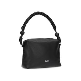 Zwei Perla PE60 - Schultertasche 27 cm (off-white) in schwarz | Gr.: onesize