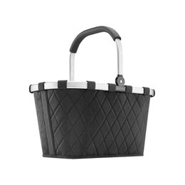Reisenthel Carrybag - Einkaufskorb (cord dark matcha) in rhombus black | Gr.: onesize