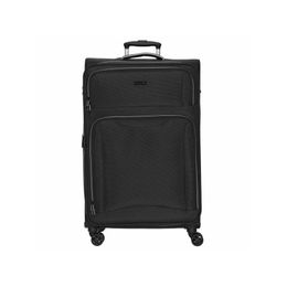 d&n D&N Travel Line 9204 - 4-Rollen-Trolley L 76 cm (grau) in schwarz | Gr.: onesize