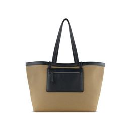 Bugatti Elena - Shopper L 55 cm (schwarz) in camel | Gr.: onesize